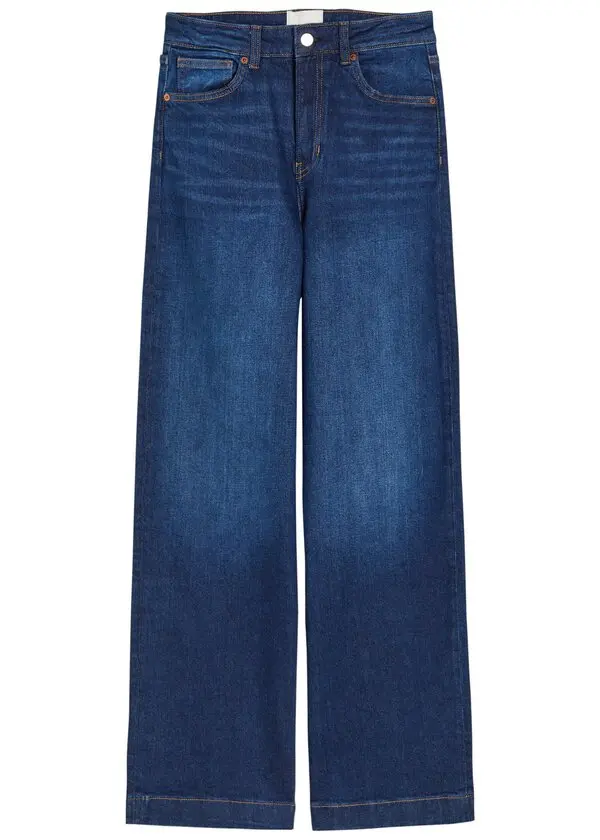 REFORMATION Bex Wide-leg Jeans - Denim
