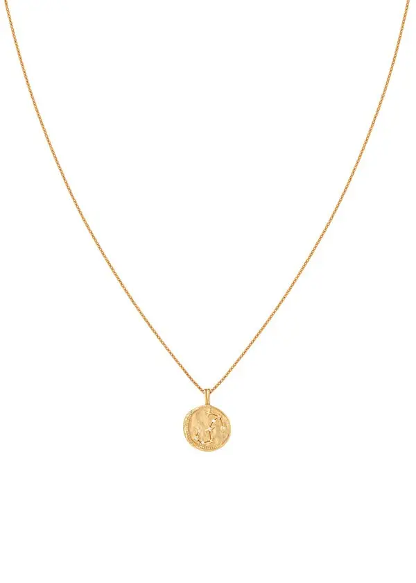 ASTRID & MIYU Scorpio Crystal Pendant Necklace - Gold