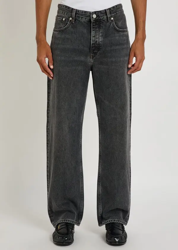 WON HUNDRED Steve Straight-leg Denim Jeans - Grey