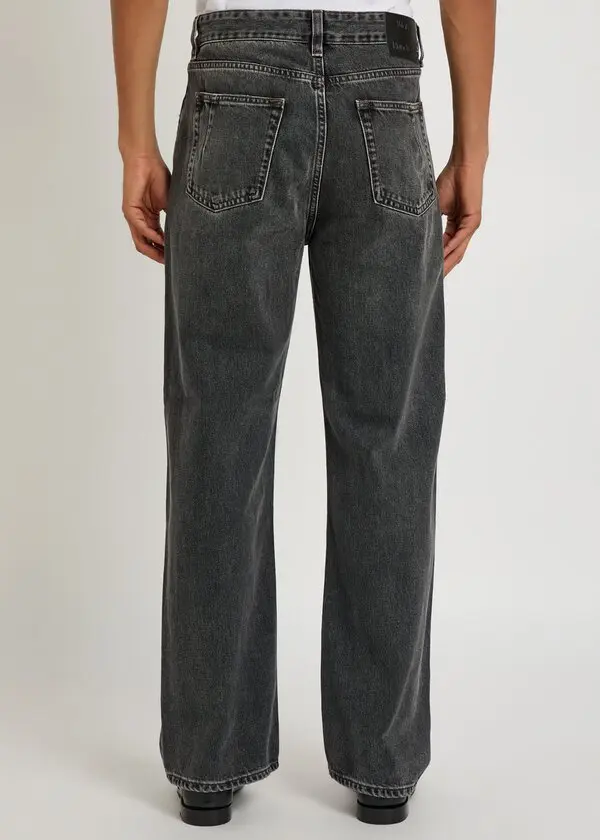 WON HUNDRED Steve Straight-leg Denim Jeans - Grey