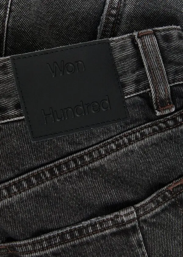 WON HUNDRED Steve Straight-leg Denim Jeans - Grey