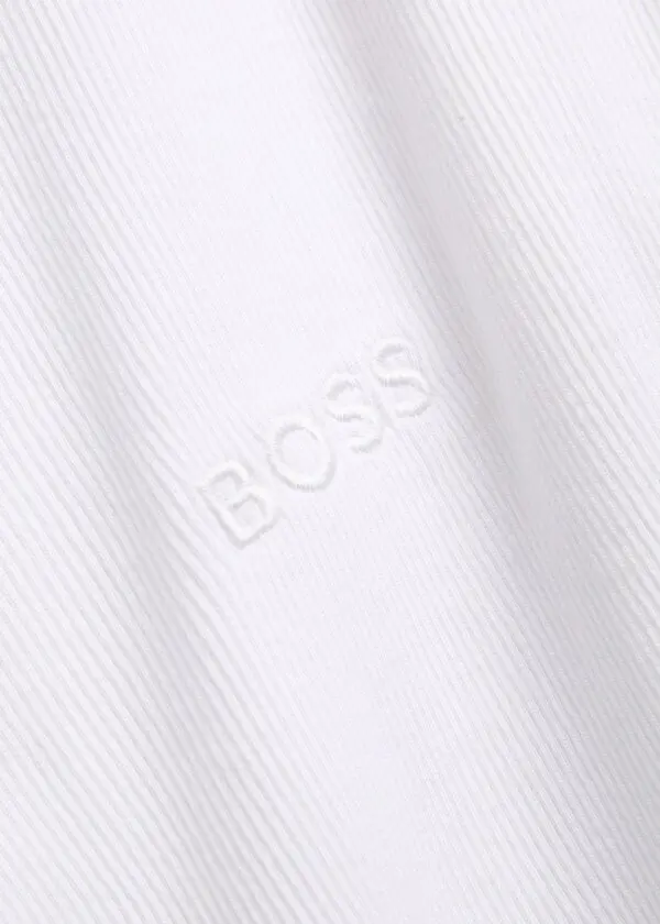 BOSS Logo-embroidered Ribbed Cotton Tank