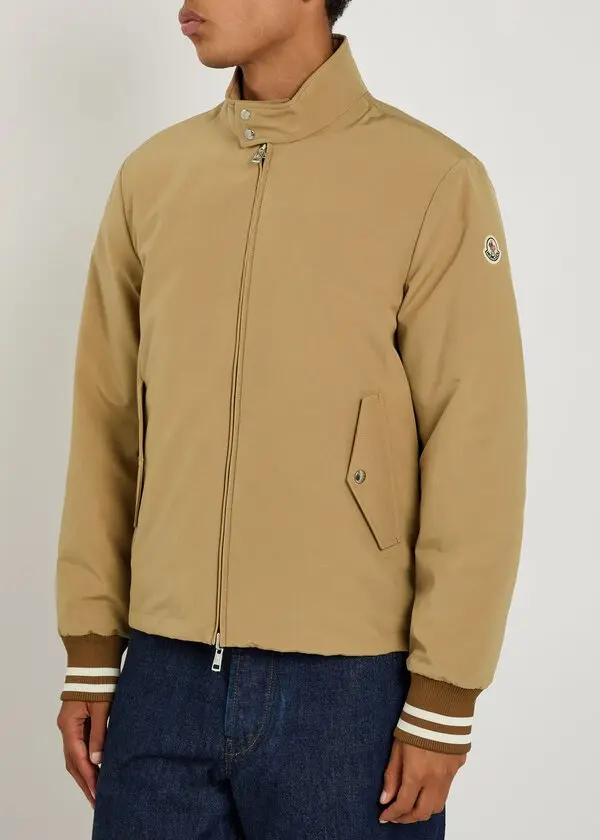 Moncler Reversible Padded Woven Bomber Jacket