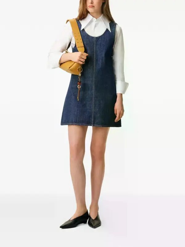 Ami Denim Mini Dress