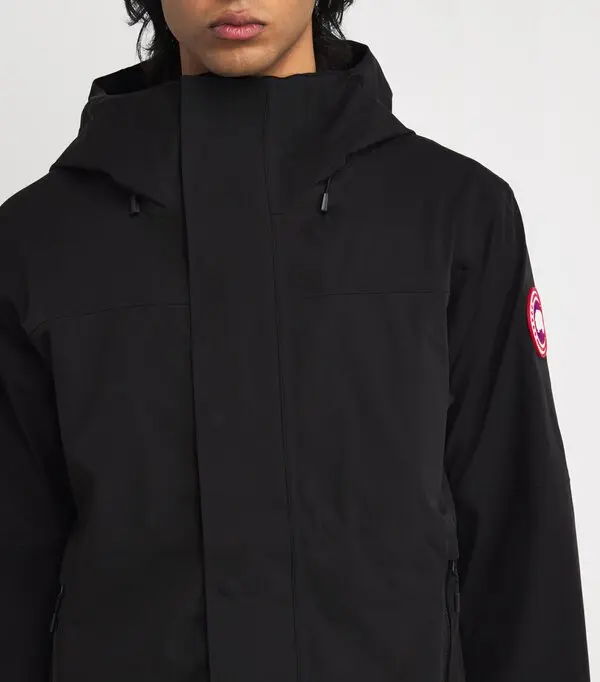 Canada Goose Waterproof Rupert Raincoat - Black