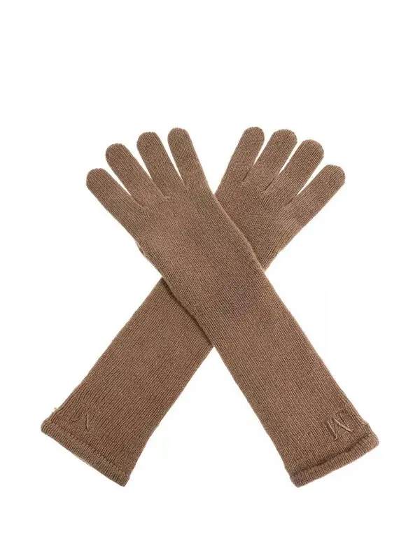 Max Mara Cashmere Gloves - Brown
