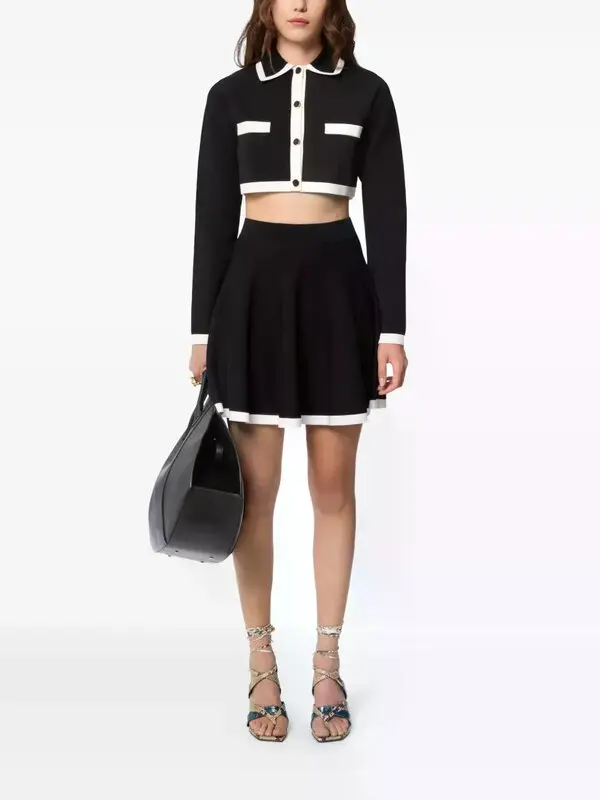 Nina Ricci Button-pocket Knit Cardigan