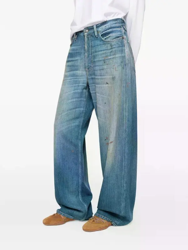 Acne Studios Loose Fit Jeans - Blue