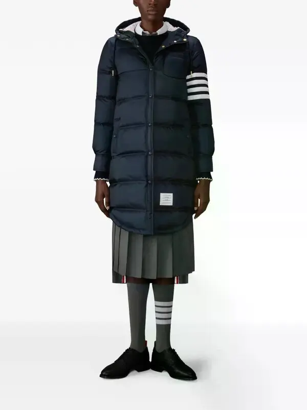 Thom Browne Lightweight 4-bar Parka