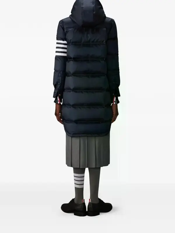 Thom Browne Lightweight 4-bar Parka