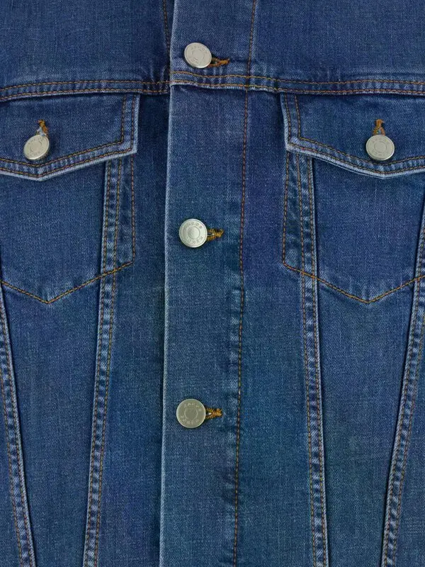 Jacob Cohen Button Jacket - Blue