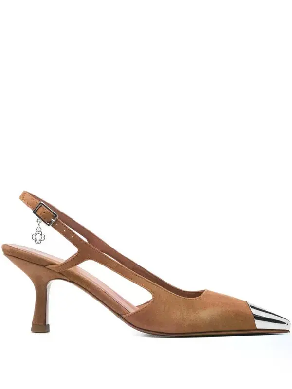 Maje Suede Pumps - Brown