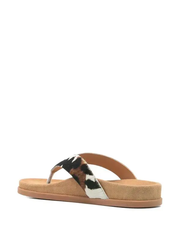 ANCIENT GREEK SANDALS Cow-embellished Sandals