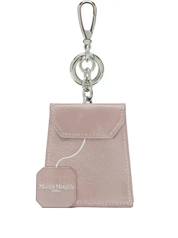 MAISON MARGIELA Coin-case Keyring - Pink