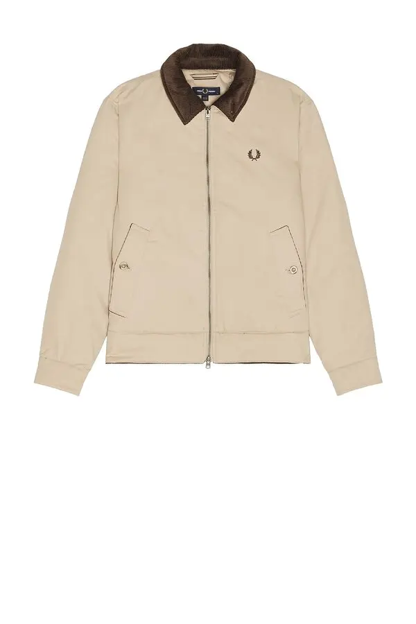 Fred Perry Cotton Caban Jacket
