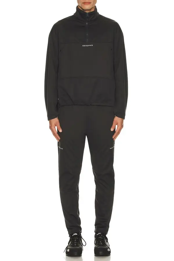 WHITESPACE Quarter Zip Softshell Top