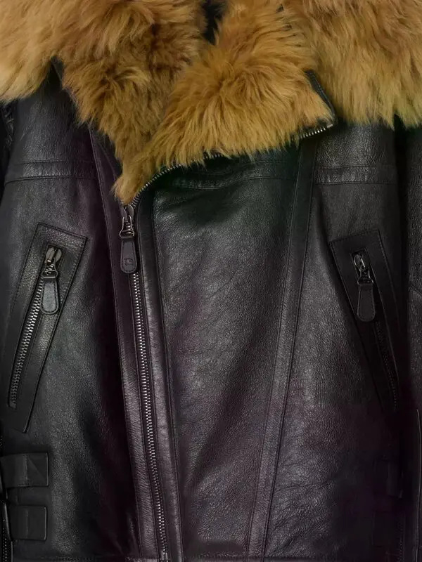 Burberry Shearling-collar Jacket