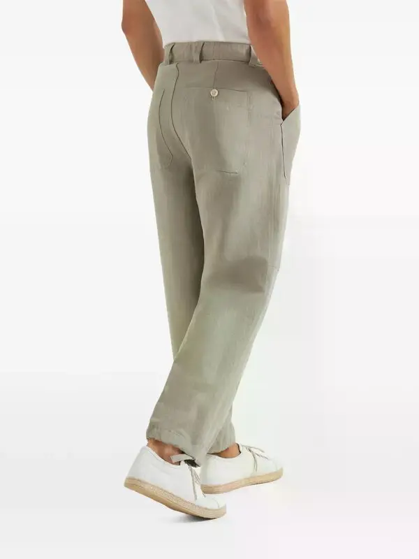 Brunello Cucinelli Patch-pockets Trousers - Green