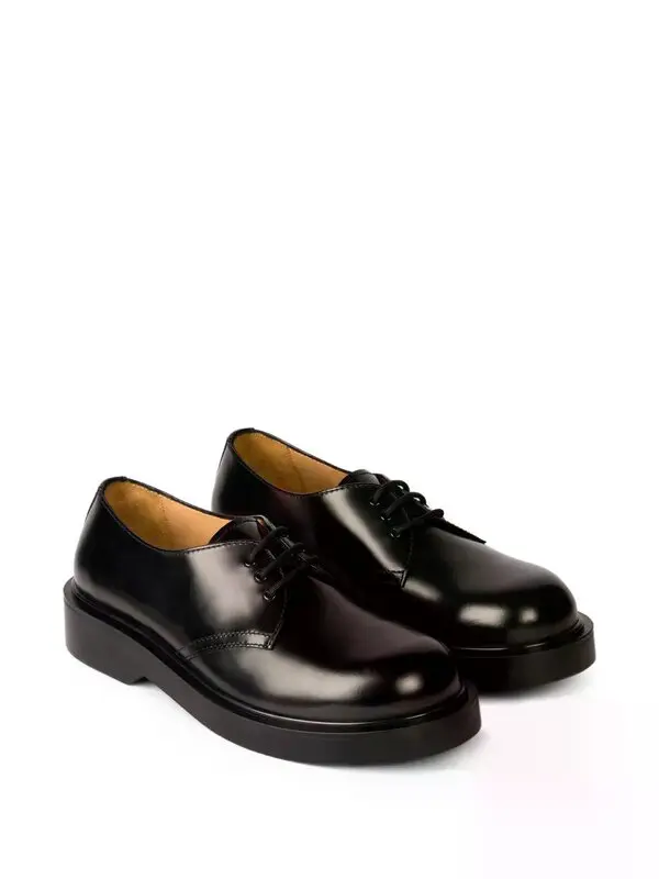 Sandro Round-toe Leather Derby Shoes