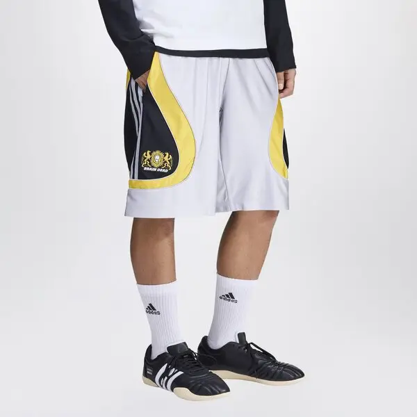 ADIDAS ORIGINALS X BRAIN DEAD Football Shorts - Metal