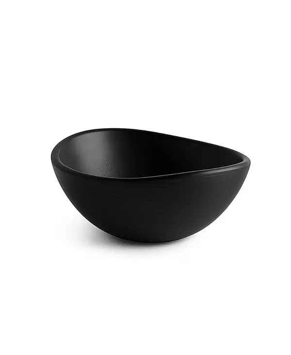 THE COLLECTIVE HOME Groove Deep Medium Bowl - Brown