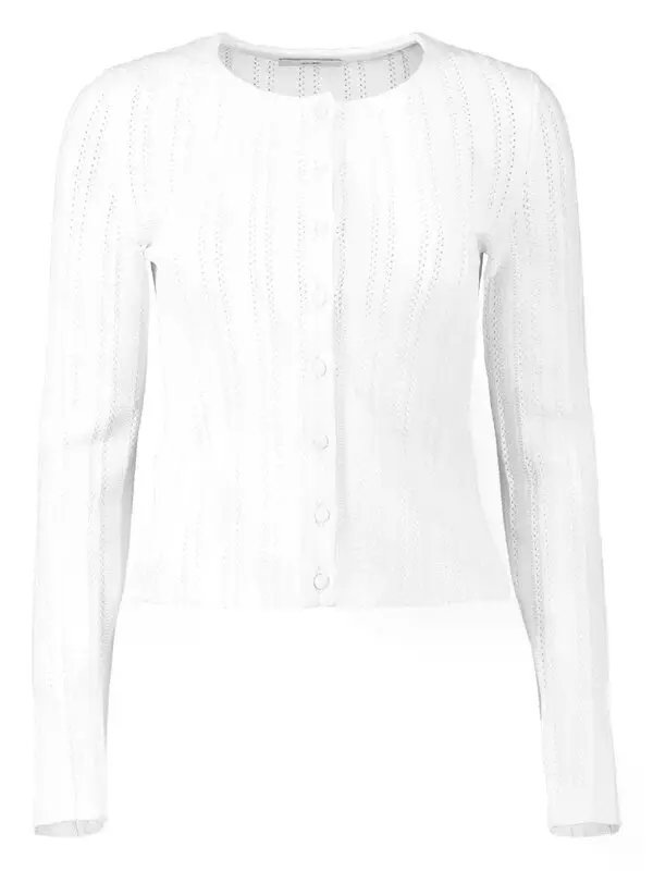 Adam Lippes Faye Buttoned Cardigan