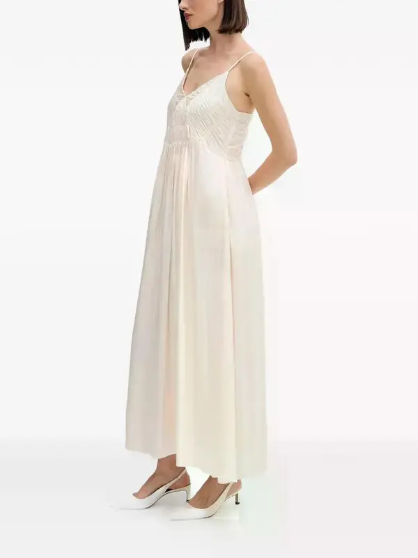 PEDRO DEL HIERRO V-neck Maxi Dress