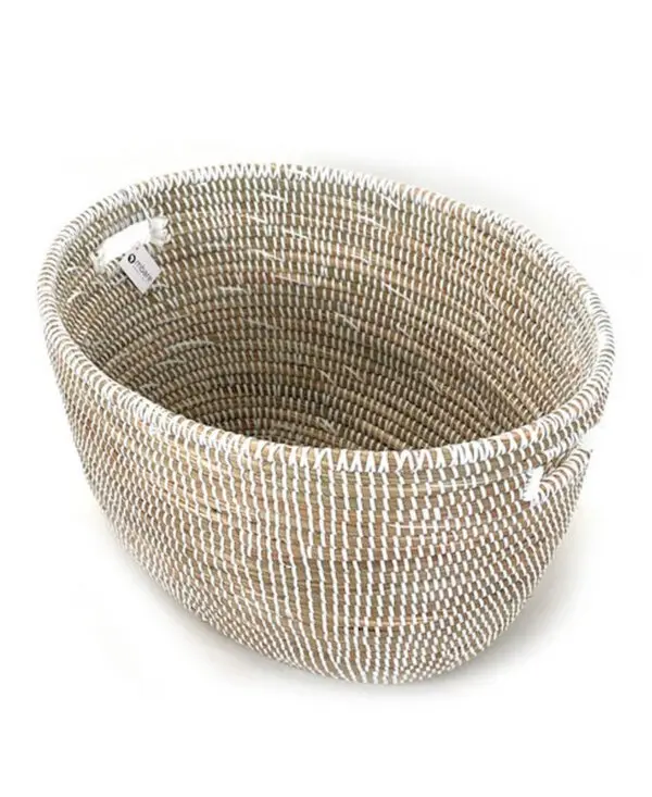 MBARE Oval Storage Basket Monochrome