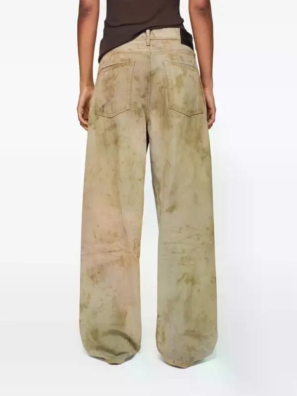 Acne Studios Logo-patch Denim Trousers