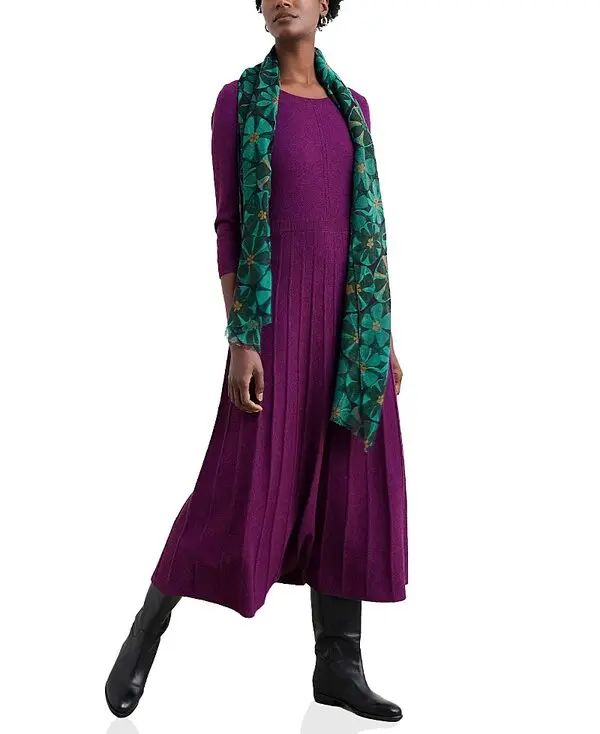 SEASALT CORNWALL Folk Song Midi Dress - Amethyst