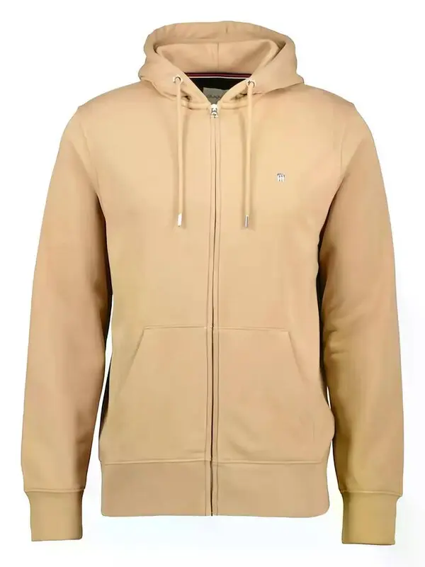 Gant Zip-fastening Hoodie - Neutrals