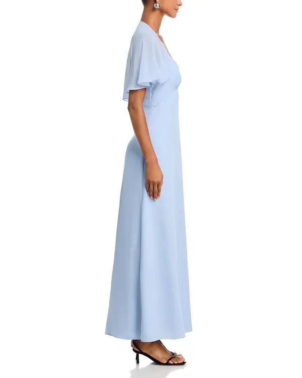 dusty rose a line dress Berylove Women Dusty Rose Mother Of The Bride Dress A Line V-Neck Short  Sleeve Midi Wedding Guest Dress
