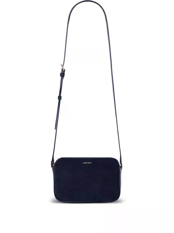 ANINE BING Elly Suede Shoulder Bag
