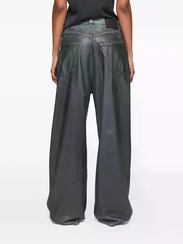 Acne Studios Logo-patch Wide-leg Trousers
