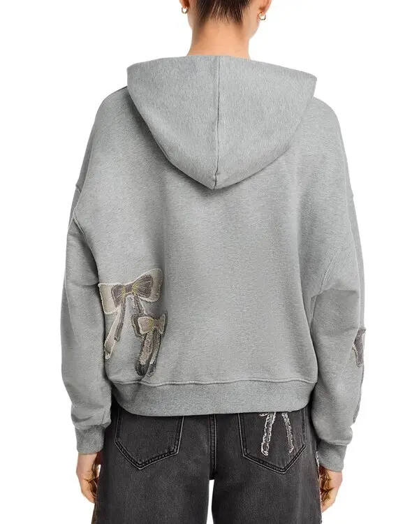 DRIFTWOOD Bow Appliqué Hoodie