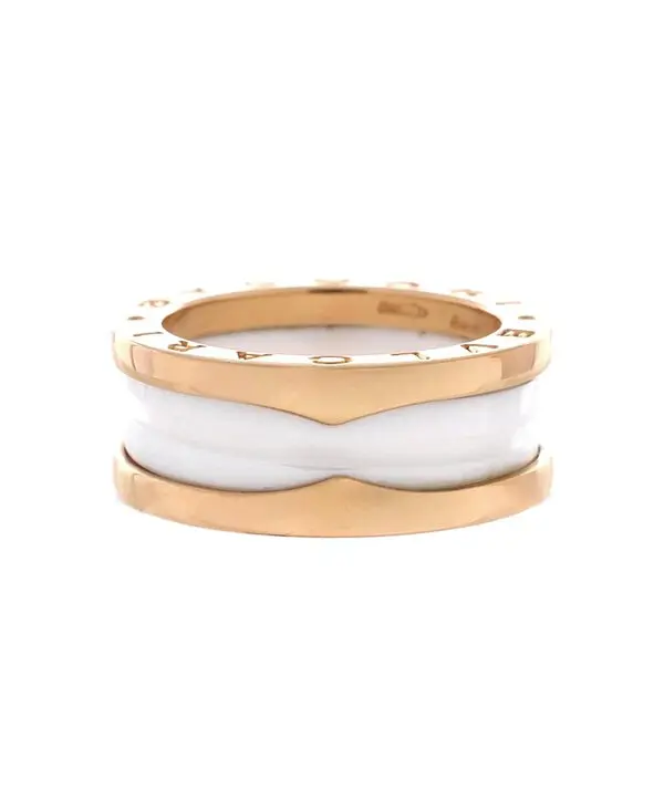 BVLGARI B.zero1 Two Band Ring - Gold