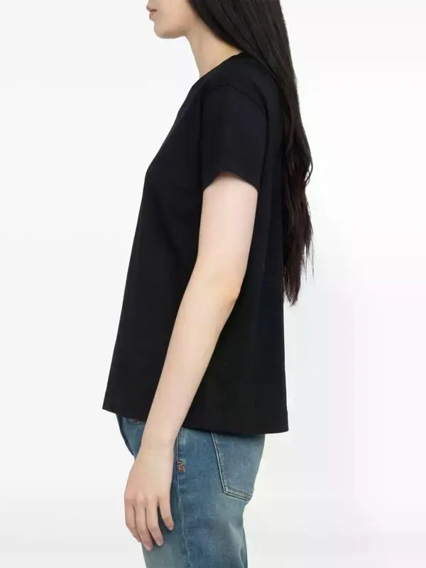 Zadig&Voltaire Suzan T-shirt With Wing Brooch - Black