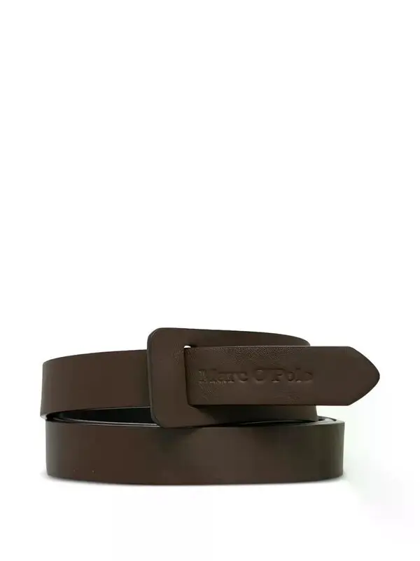 Marc O'polo Rectangular Buckle Belt - Brown