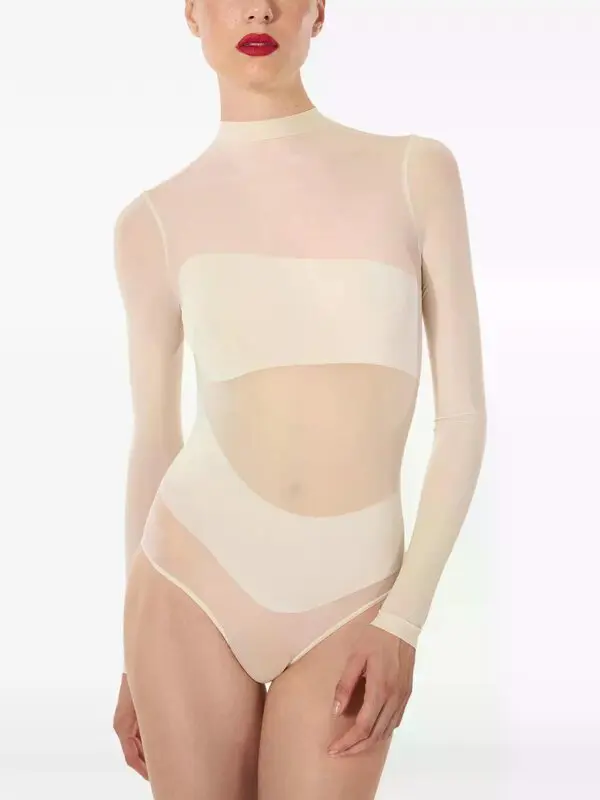 Wolford Long-sleeve Body - Neutrals