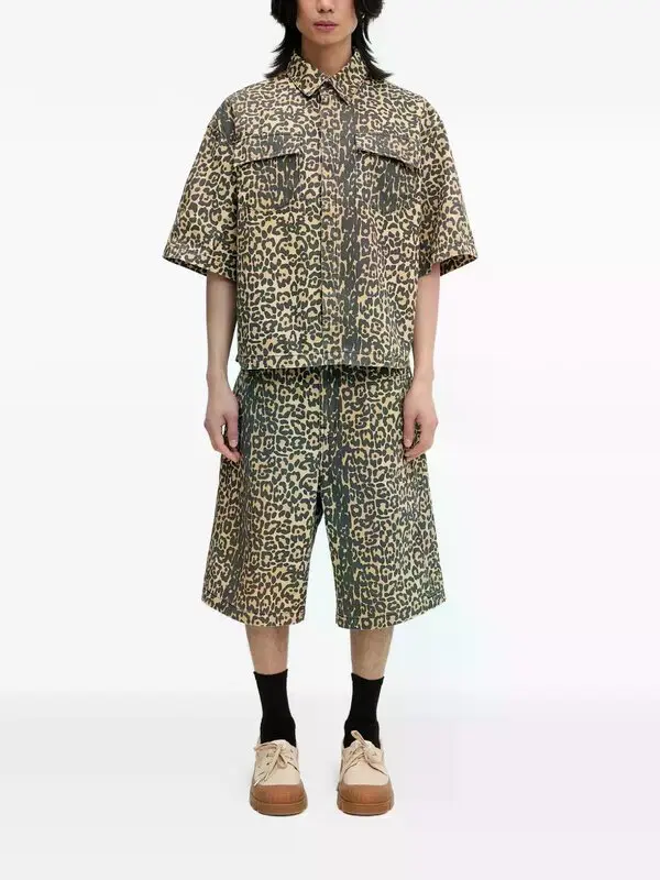 Rhude Leopard-print Shorts