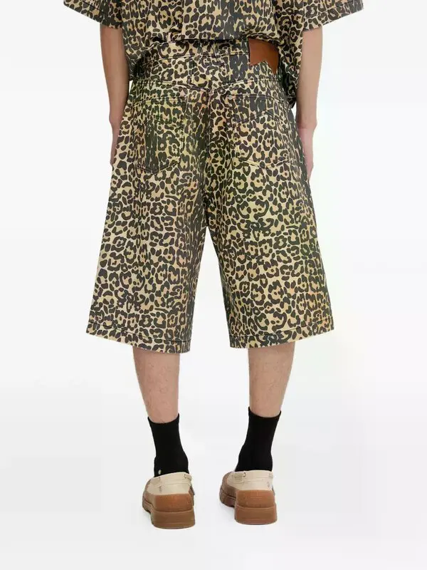 Rhude Leopard-print Shorts