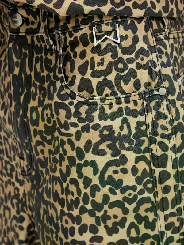 Rhude Leopard-print Shorts