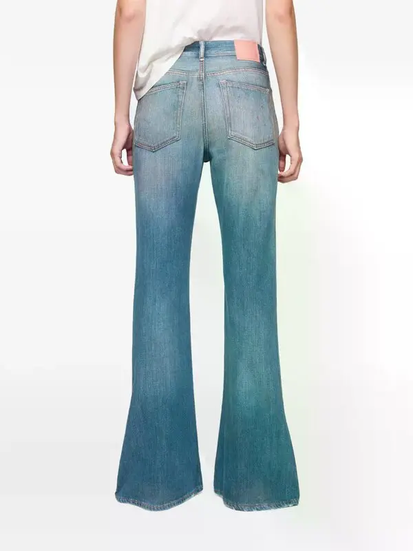 Acne Studios Flared Patch Trousers