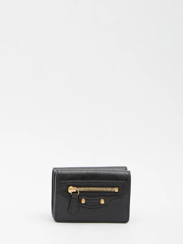 Balenciaga Le City Wallet Mini - Black