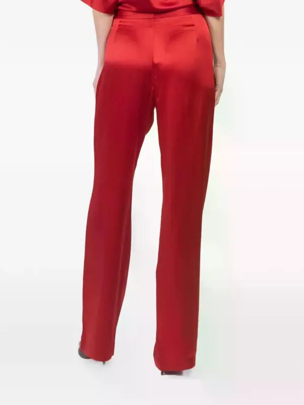 THE SEI Tie Detailed Wide-leg Trousers