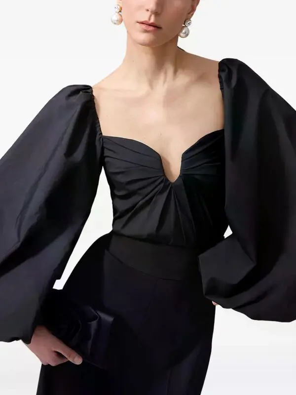 Carolina Herrera High-waisted Palazzo Trousers - Black