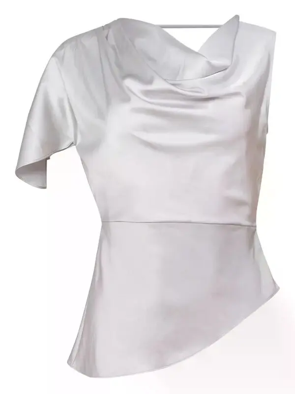 FLEUR DU MAL Asymmetrical Top - Grey