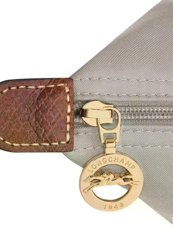Longchamp Le Pliage Leather-trim Tote Bag - Neutrals