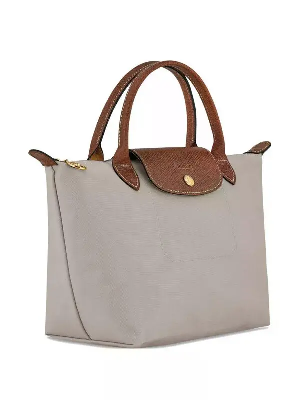 Longchamp Le Pliage Leather-trim Tote Bag - Neutrals