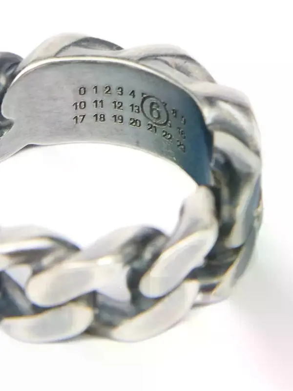 MAISON MARGIELA Curb-chain Ring